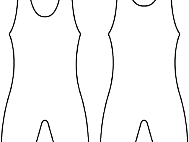 Wrestling Clipart Wrestling Singlet - Drawing - Png Download - Full ...