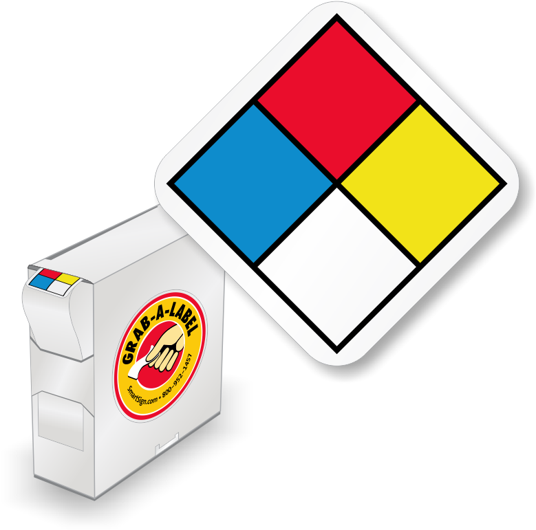 Nfpa Labels, Stickers, Tags, Placards And Signs - Nfpa 704 Clipart ...