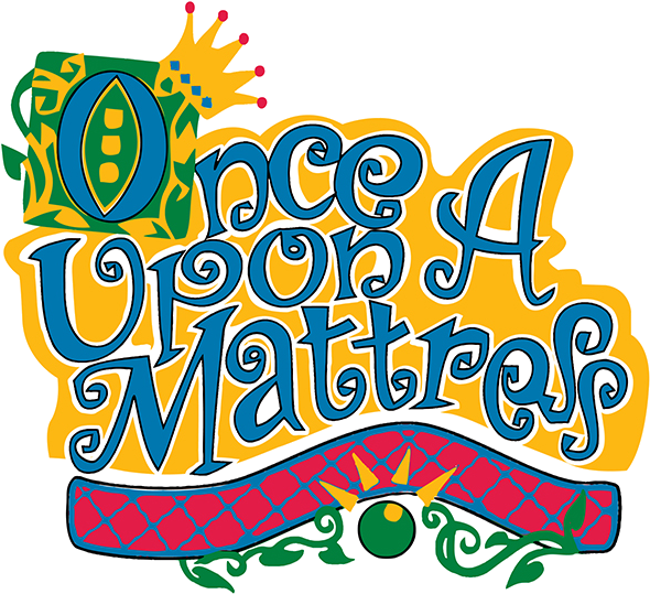 Show Tickets On Sale At The Door - Once Upon A Mattress Logo ...