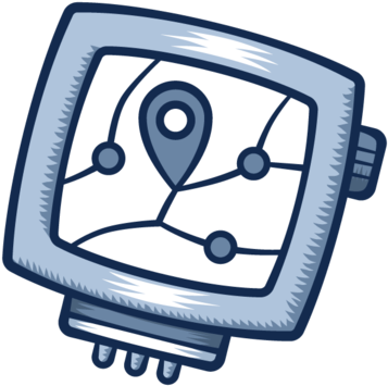 Gps Tracking - Cartoon Clipart - Full Size Clipart (#764344) - PinClipart