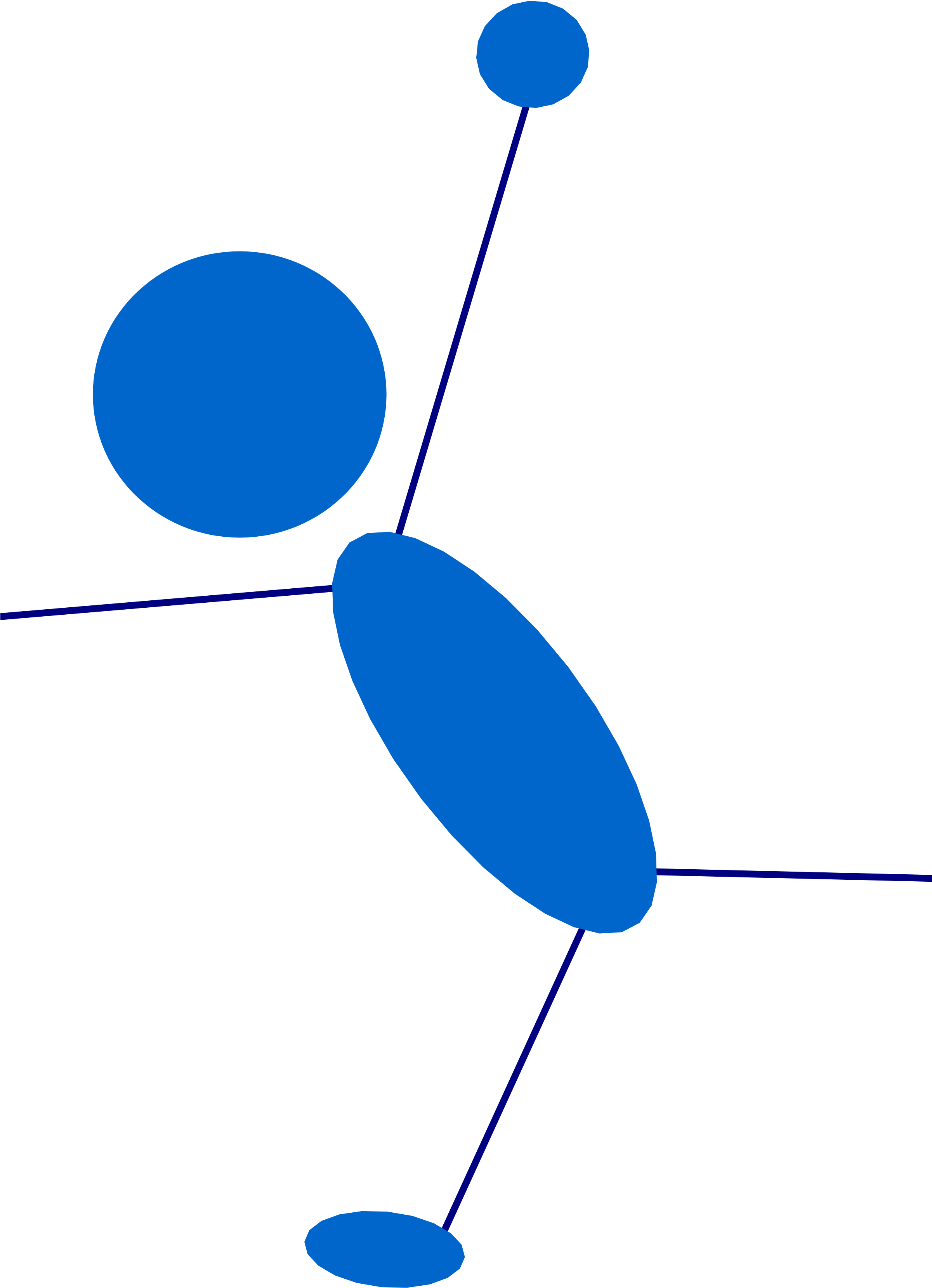 Free Blueman 104 - Stick Figure Lying Down Clipart - Full Size Clipart ...