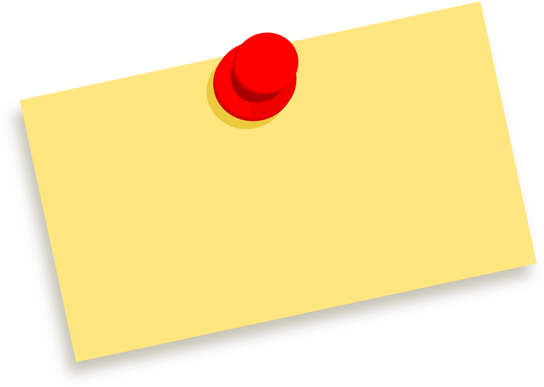 Thumbtack Note Blank - Blank Tags Design Png Clipart - Full Size ...