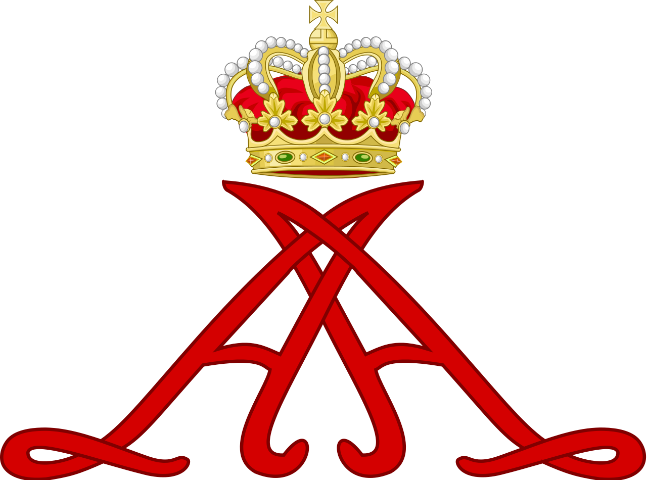 Royal Monogram Of Prince Albert Ii Of Monaco - Royal Monogram Clipart ...