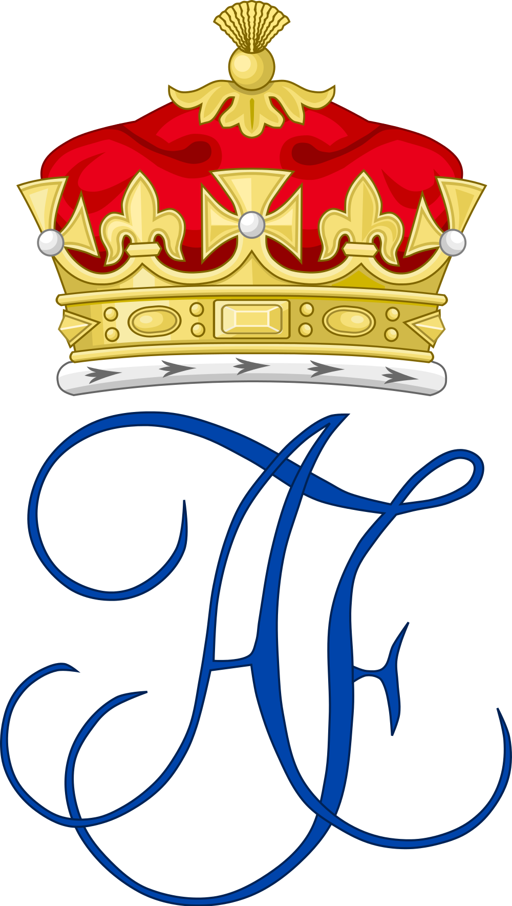 Open - Queen Victoria Monogram Clipart - Full Size Clipart (#771227 ...