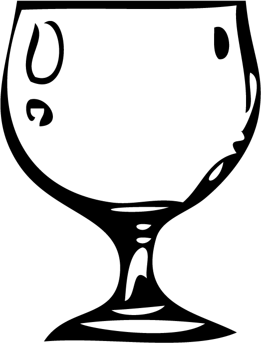 Download Water Goblet Clipart - Drawing Wine Cup - Png Download ...