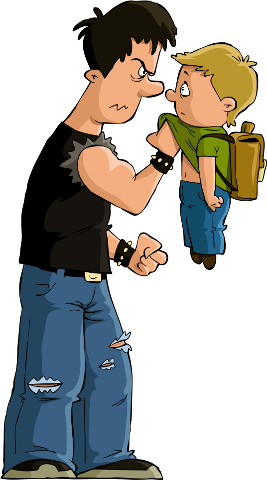 Bullying Cartoon Clip Art - Bullying Cartoon - Png Download - Full Size ...