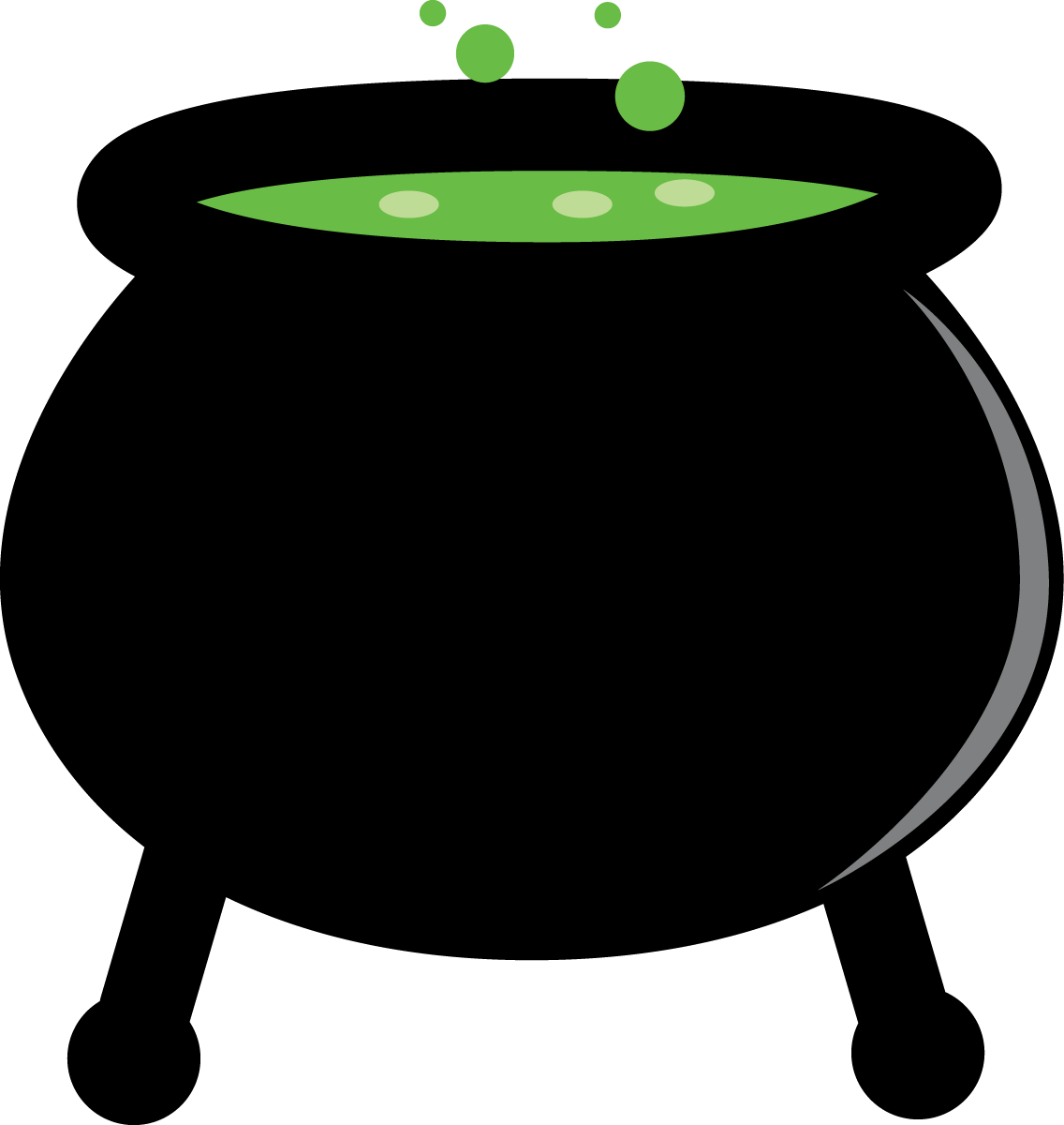 Halloween Cauldrons Clipart Oh My Fiesta In English - Cauldron Clipart ...