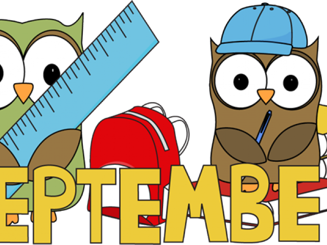 Back To School Clipart September - September Clipart - Png Download ...