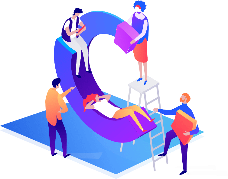 No Credit Card Required - Isometric Illustrations People Clipart - Full ...