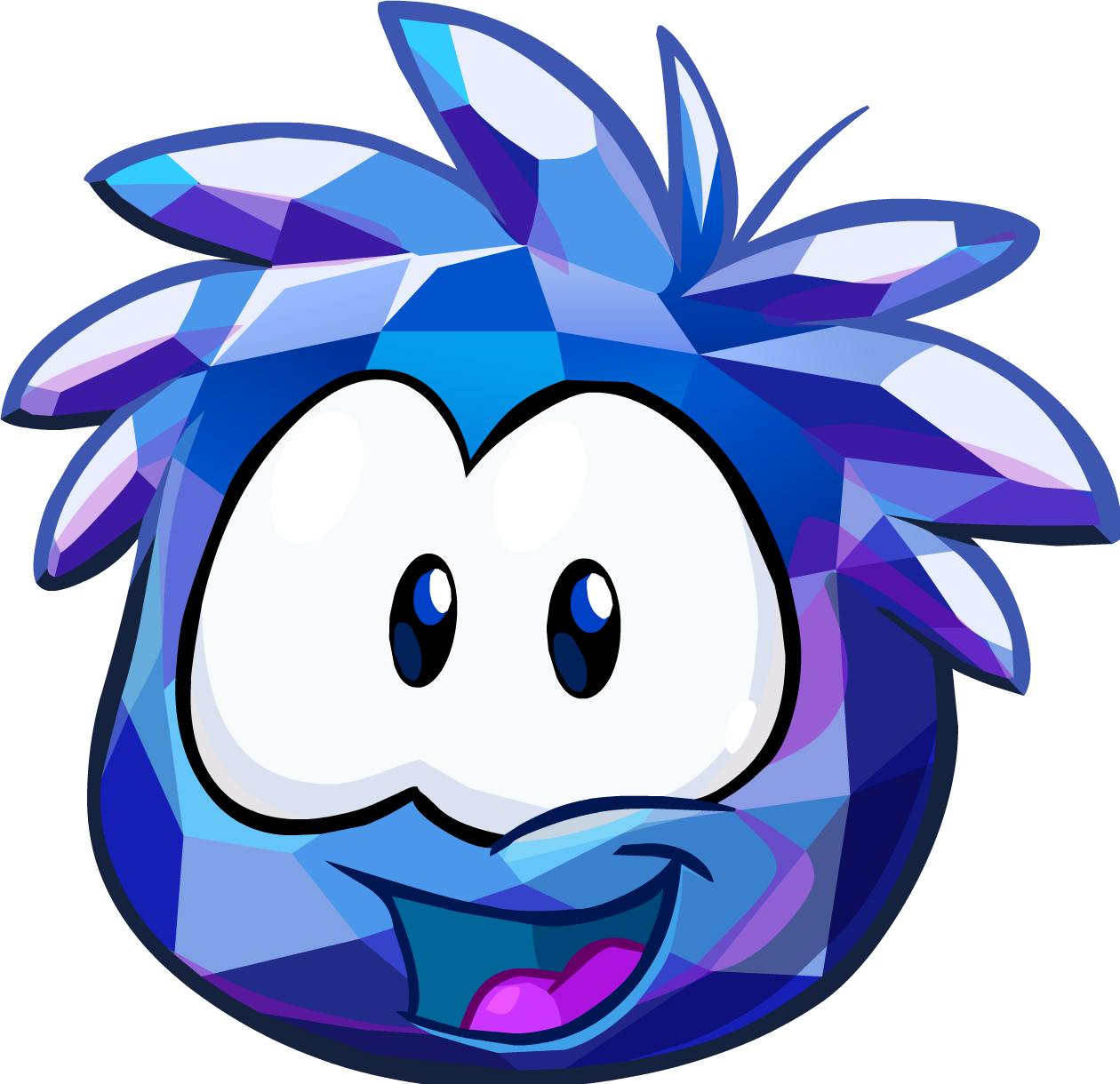 Blue Crystal Puffle - Club Penguin Puffles Clipart - Full Size Clipart (#794383) - PinClipart