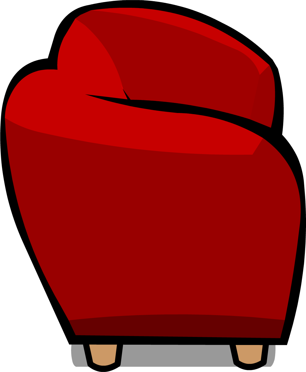 Red Couch Sprite 007 - Red Clipart - Full Size Clipart (#795093 ...