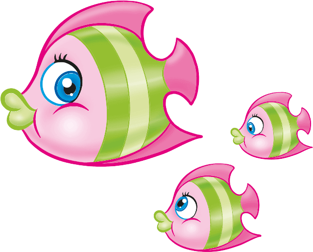 Fish Sticker Png Clipart - Full Size Clipart (#795430) - PinClipart