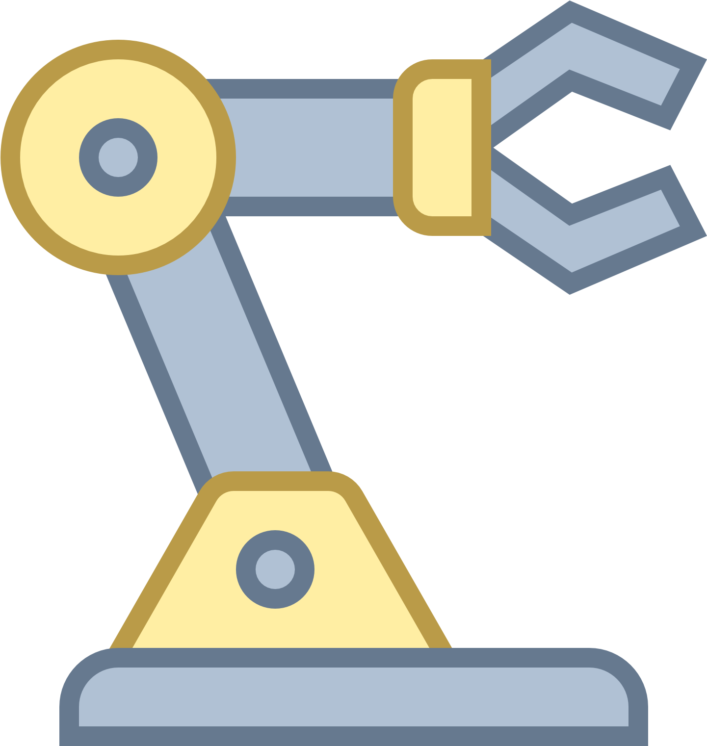 Download Vector Robotics Factory - Robotic Arm Icon Png Clipart ...