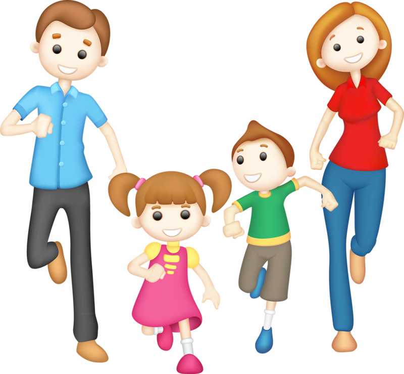 Children Discussion Clipart - Family Clipart Png Transparent Png - Full ...