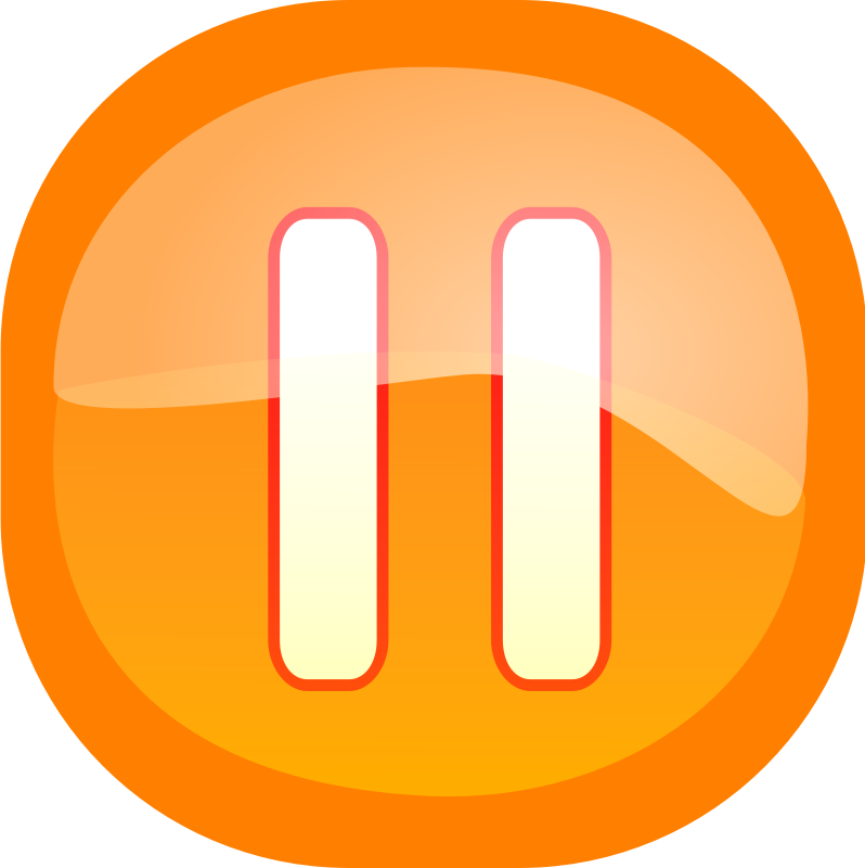 Computer Icons Button Download Microsoft Word - Pause Clipart - Png ...