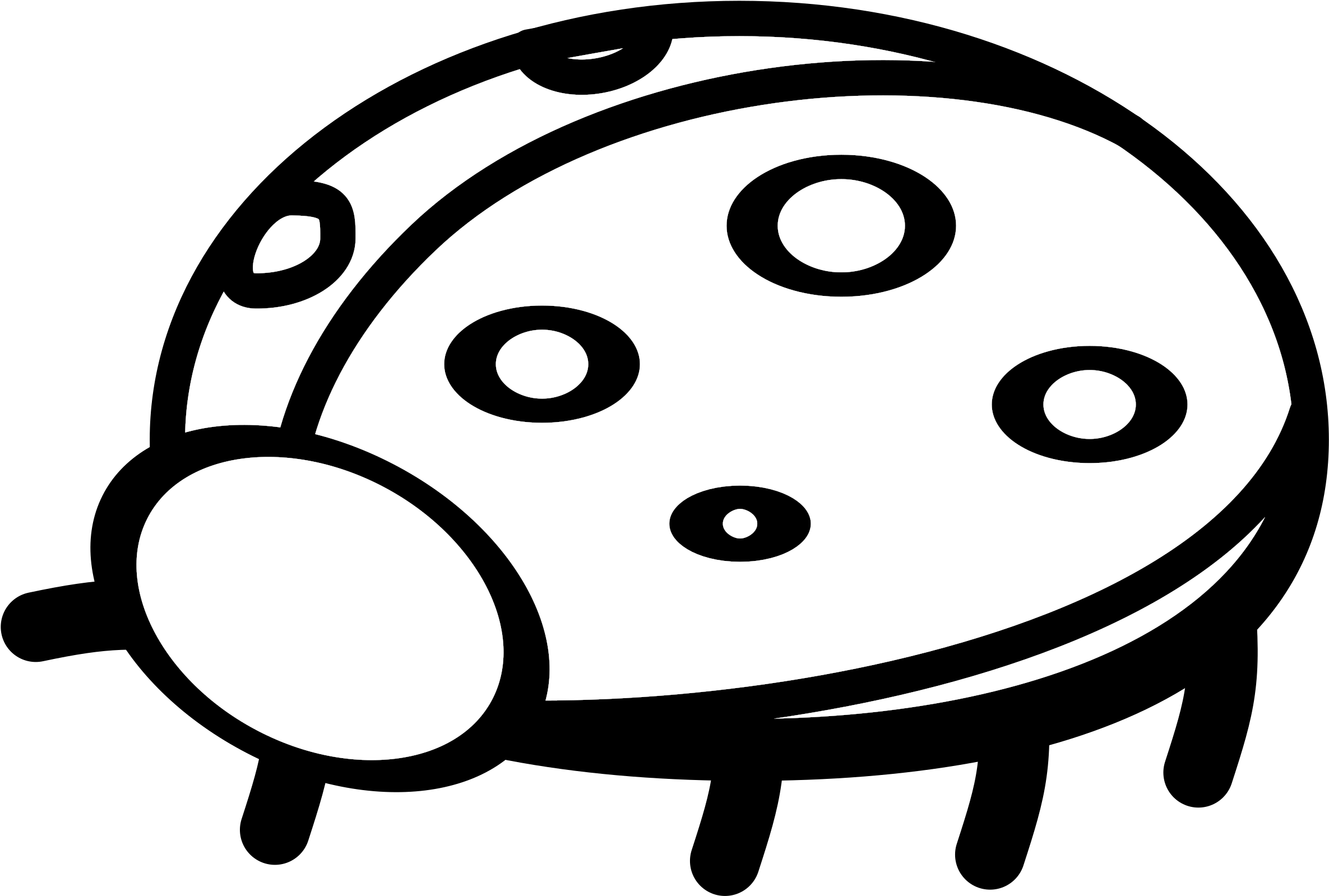 Ladybird Beetle Outline Download Presentation - Outline Of Lady Bug ...