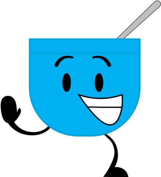 Cereal Bowl Pose - Bfdi Cereal Bowl Clipart - Full Size Clipart ...