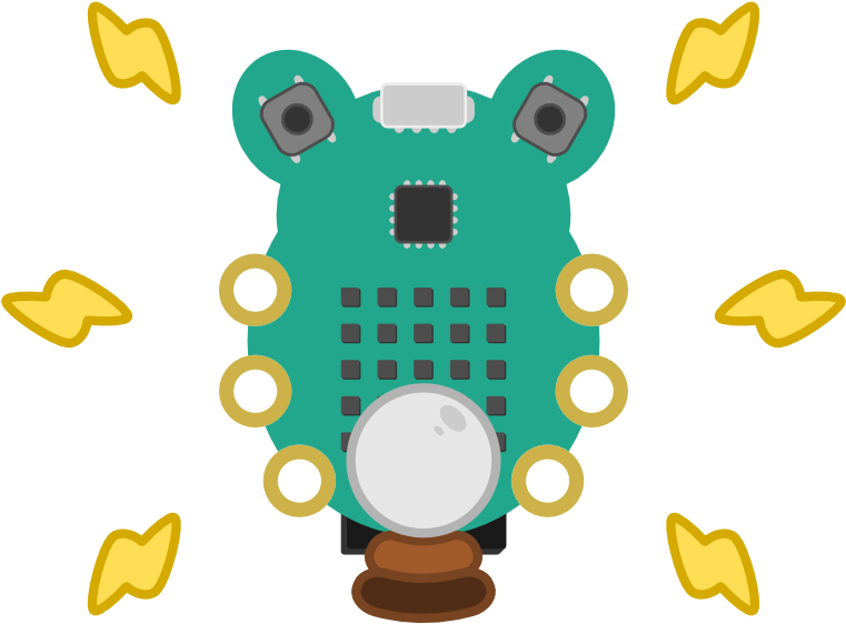 Fortune Teller - Codebug Codebug Programmable Wearable Computer Badge Clipart - Full Size ...