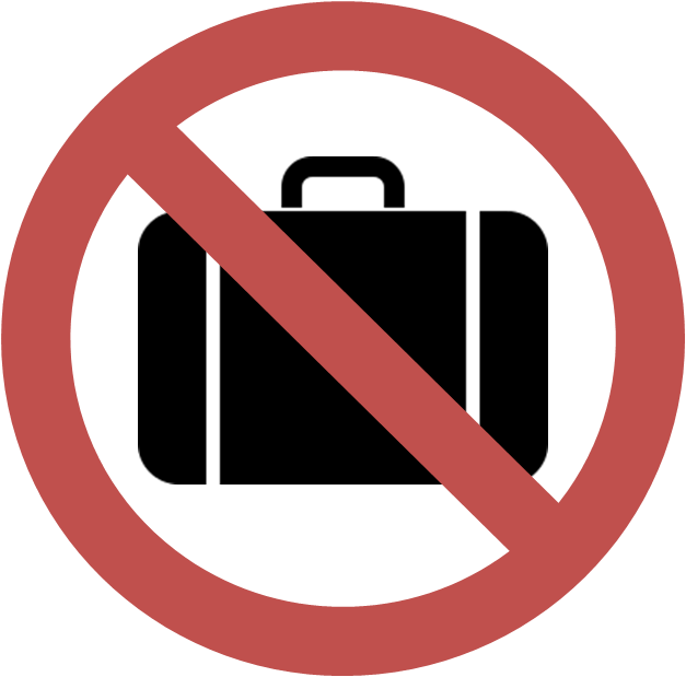 No Travel Png Clipart - Full Size Clipart (#805441) - PinClipart