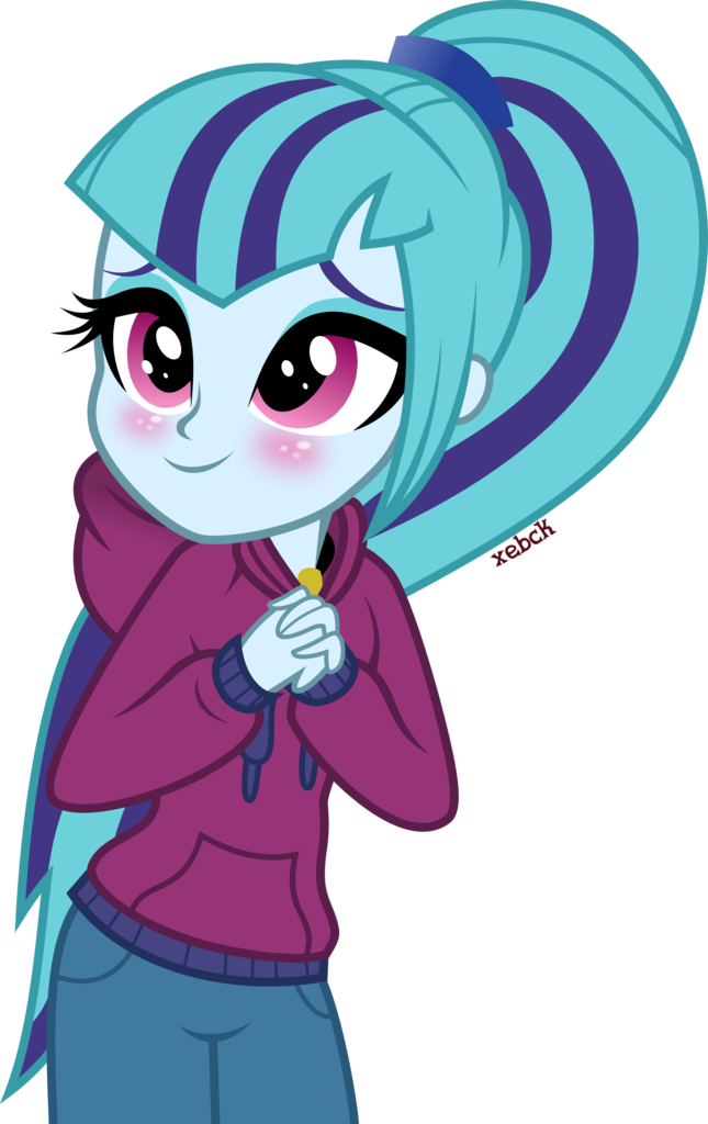 Svg Library Library Artist Xebck Blushing - Mlp Eg Sonata Blushing ...