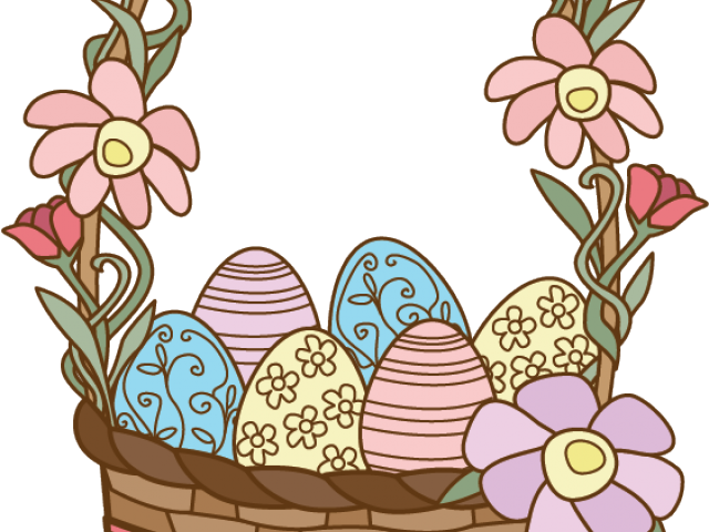 Basket Clipart Empty - Easter Basket - Png Download - Full Size Clipart ...