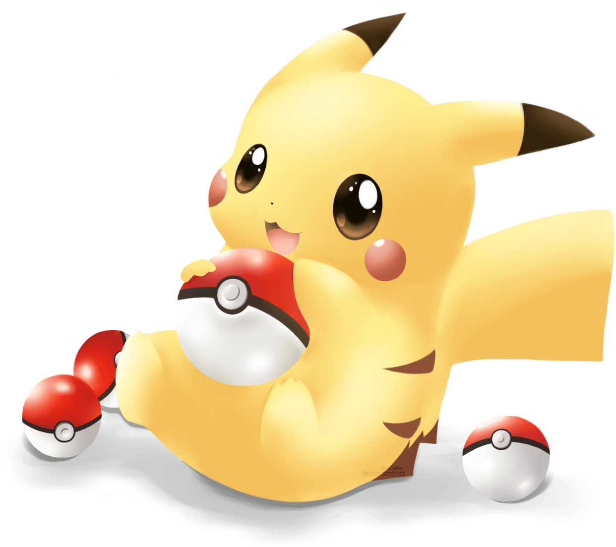 Cute Pikachu Clipart - Full Size Clipart (#818699) - PinClipart
