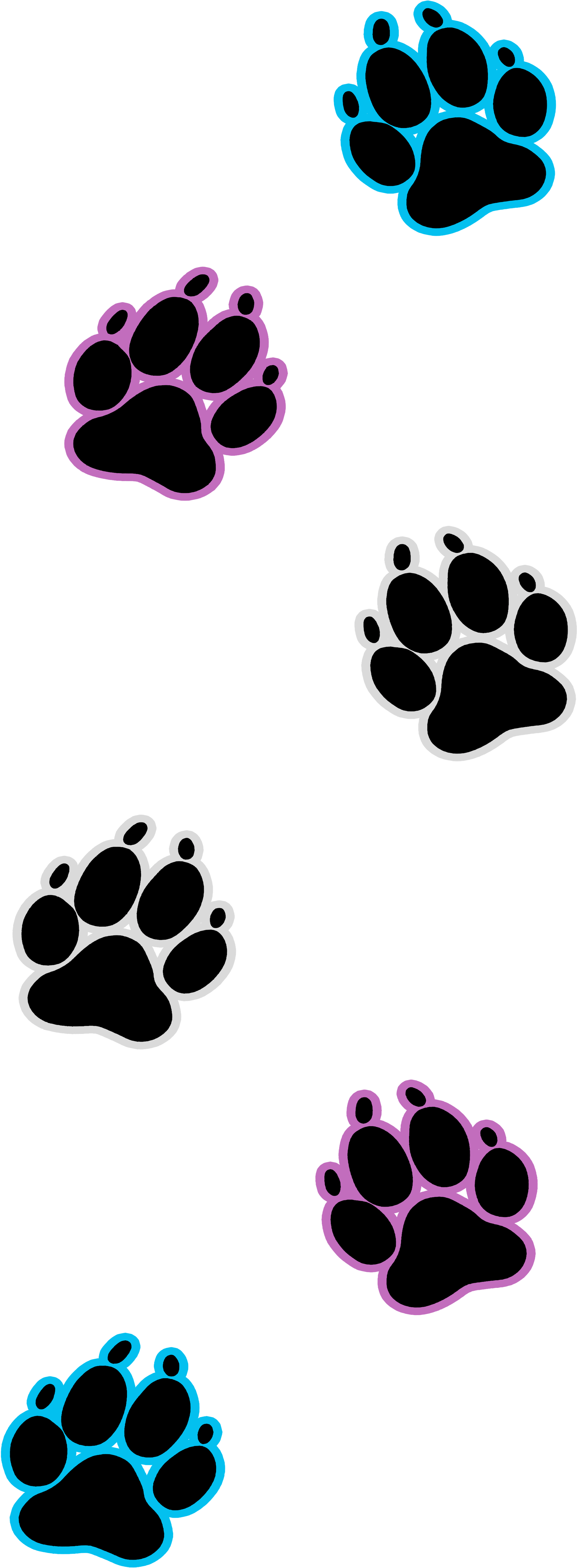Dog Paw Print Trans - Dog Clipart - Full Size Clipart (#818882 ...
