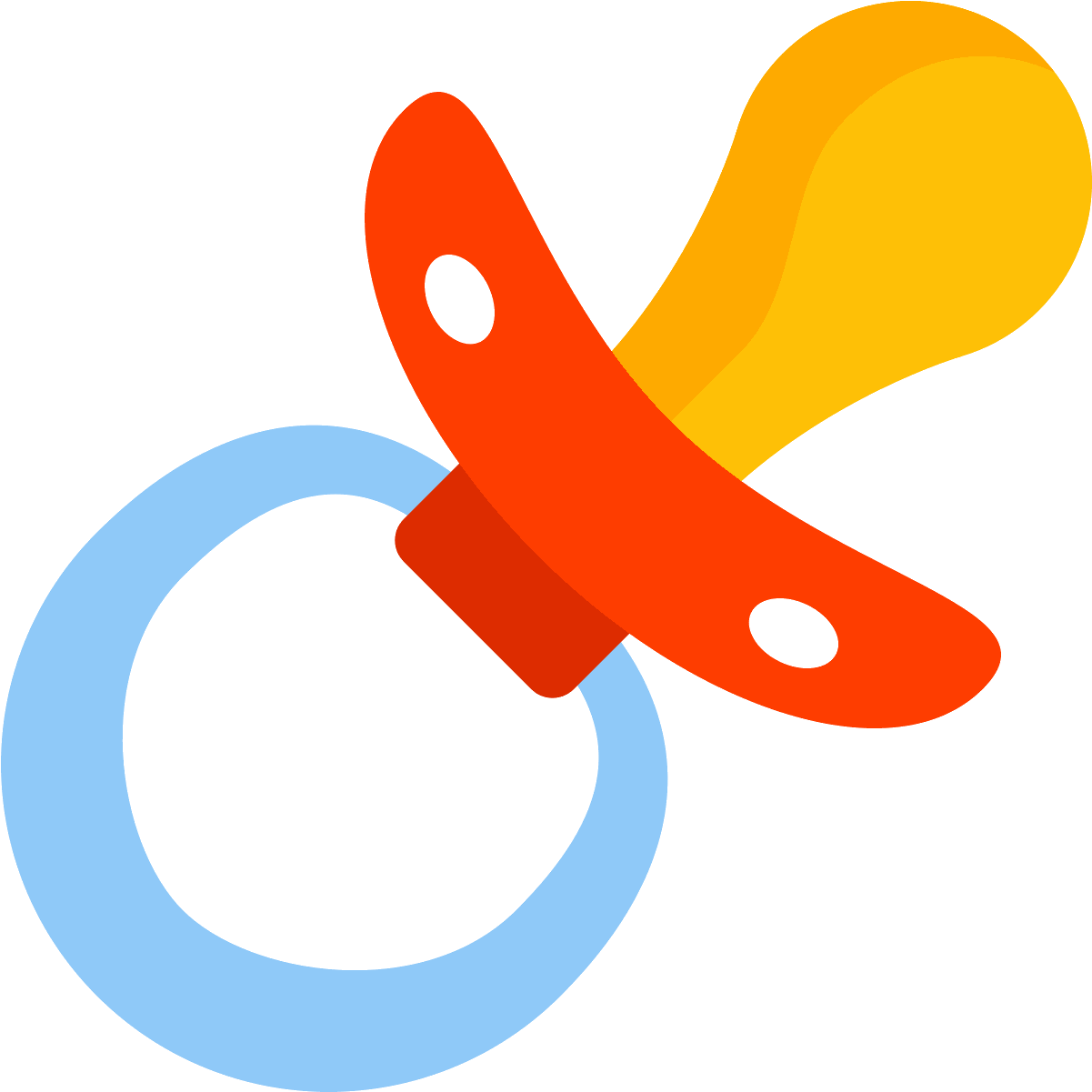 Pacifier Clipart Emoji - Ciuccio Png Transparent Png - Full Size ...