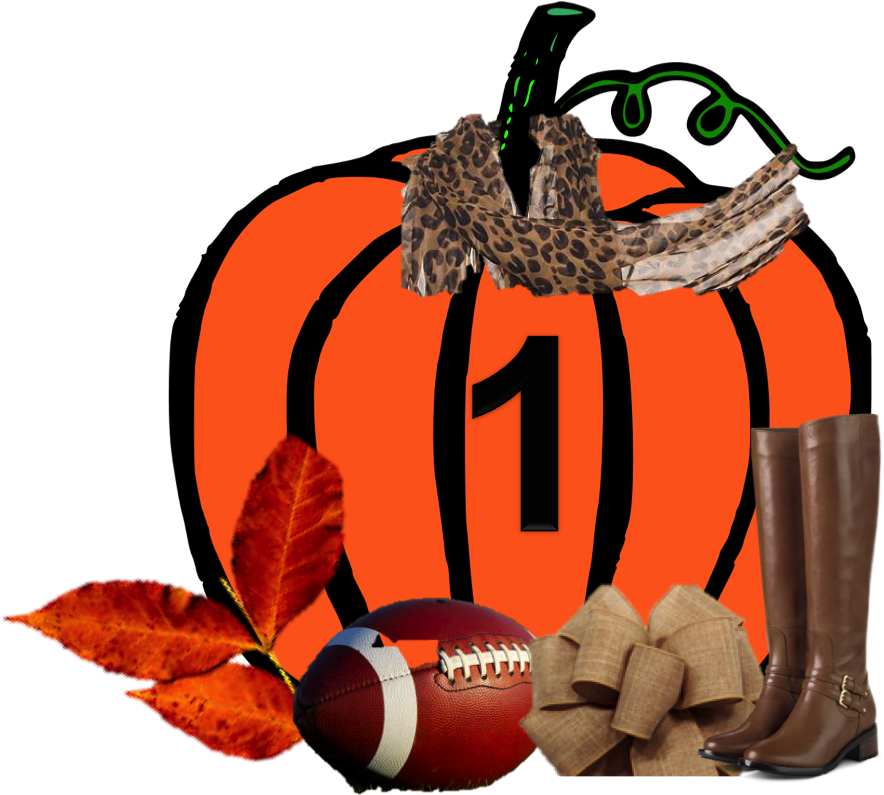 Fall1 - Jack-o'-lantern Clipart - Full Size Clipart (#833191) - PinClipart