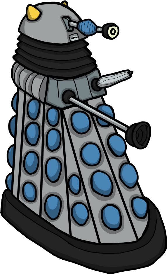 Dalek - Horror Clipart - Full Size Clipart (#834258) - PinClipart