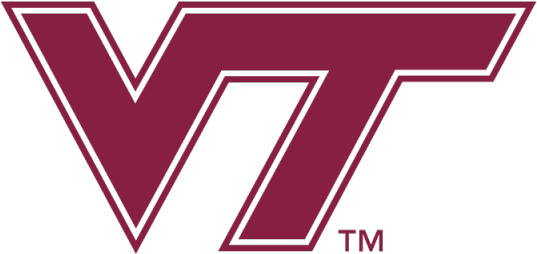 Download Athletics Vt Logo Maroon On White Background - Virginia Tech ...