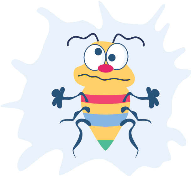 Bug Emoji Clipart - Full Size Clipart (#838598) - PinClipart