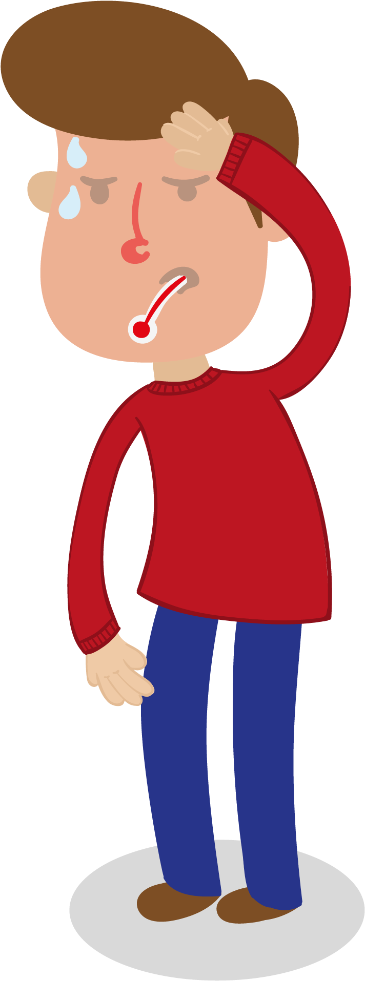 Erythema Chronicum Migrans Lyme Disease Tick Health - Sick Person Png ...