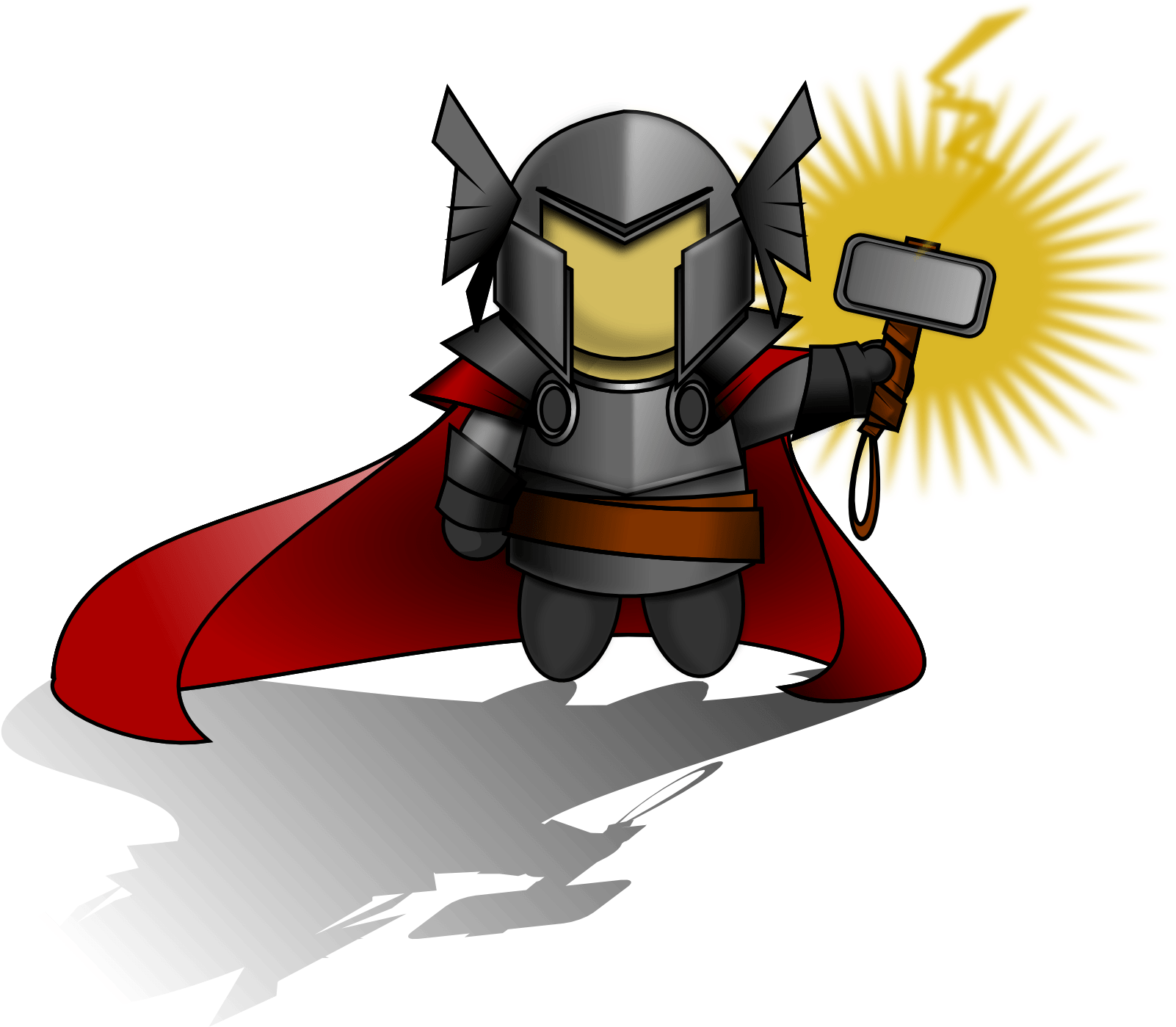 Free Mighty Thor Clip Art - Clip Art - Png Download - Full Size Clipart ...