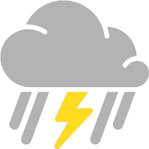Scattered Thunderstorms Icon