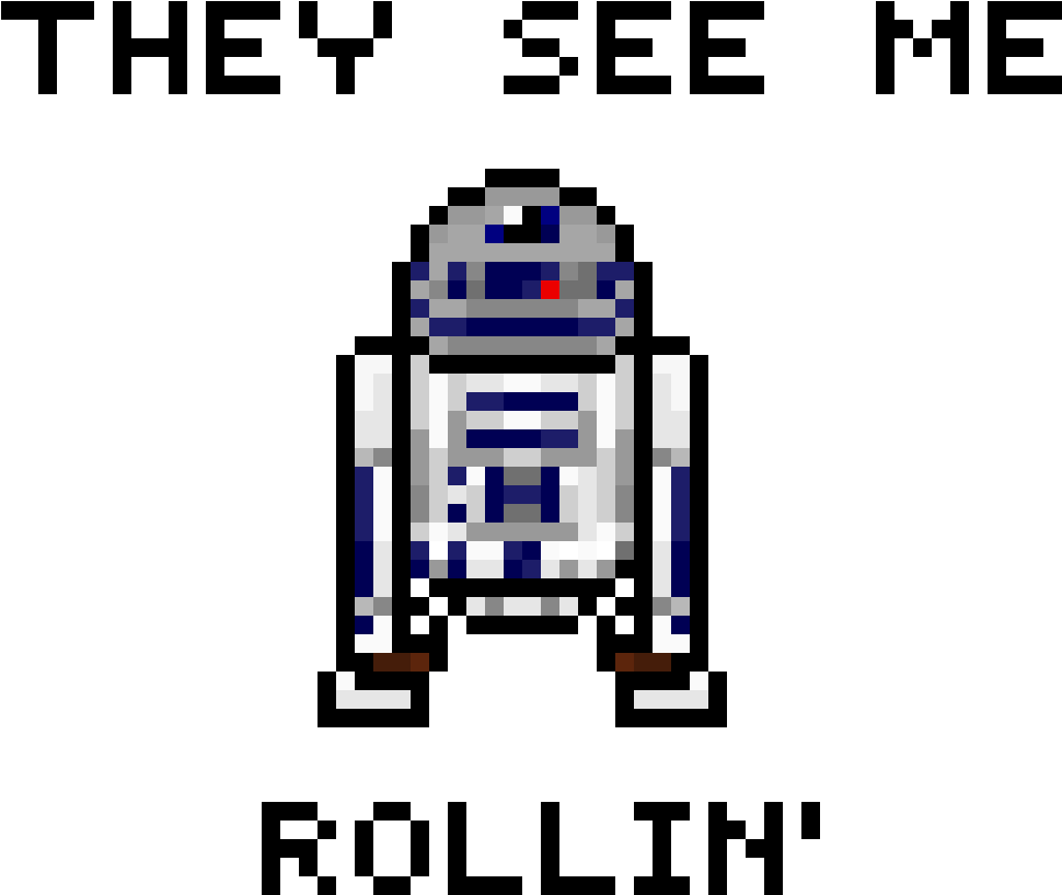 R2d2 - Robot Clipart - Full Size Clipart (#850303) - PinClipart