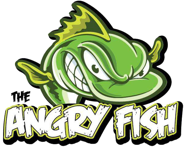 The Angry Fish - Decoration Vinyl Stickers Fish Smiling R Decoration ...