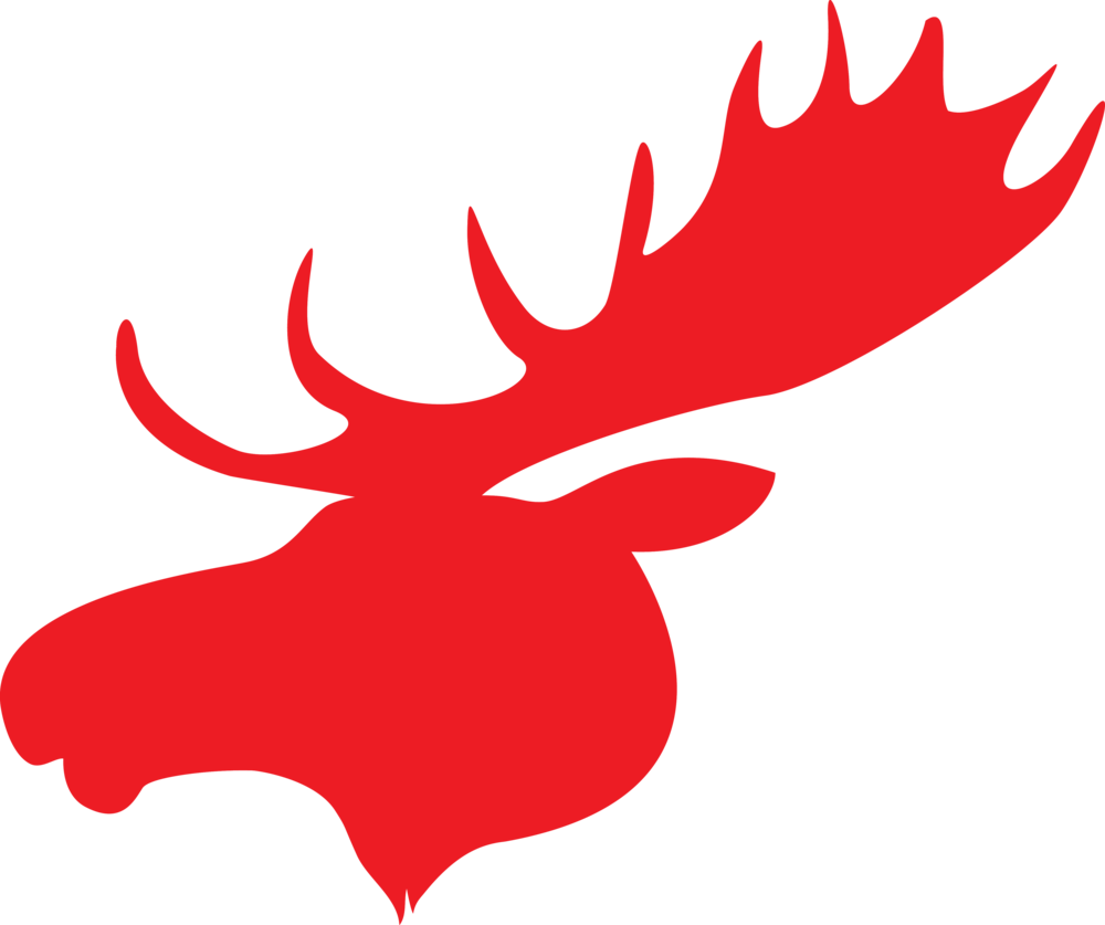 Red Moose Final Clipart - Full Size Clipart (#863644) - PinClipart