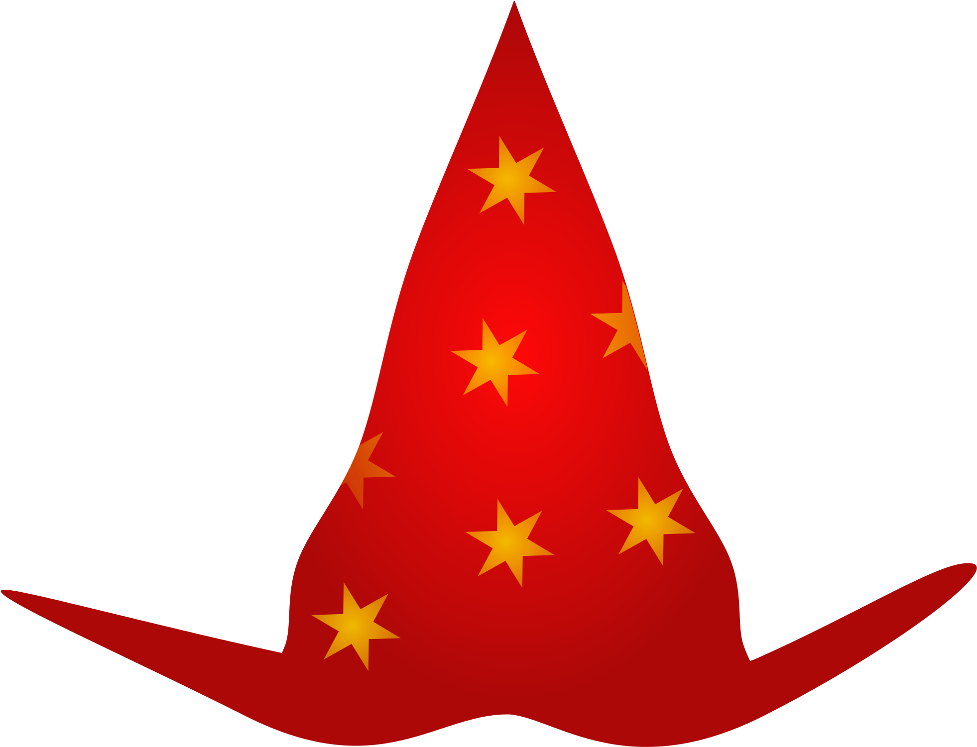 Open - Red Wizard Hat Clipart - Full Size Clipart (#864379) - PinClipart