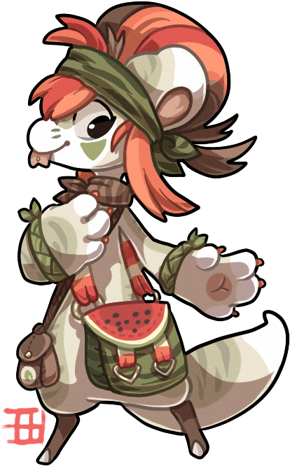 Watermelon Clipart Chibi - Watermelon - Png Download - Full Size ...