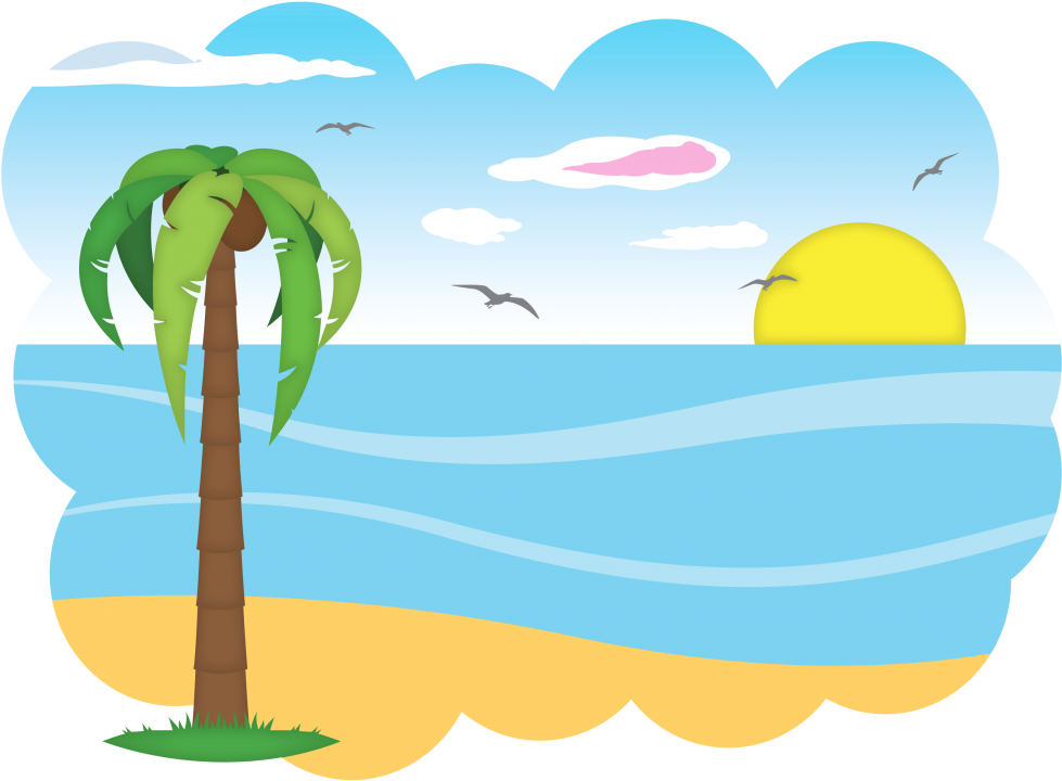 Spring Break Destinations - Illustration Clipart - Full Size Clipart ...