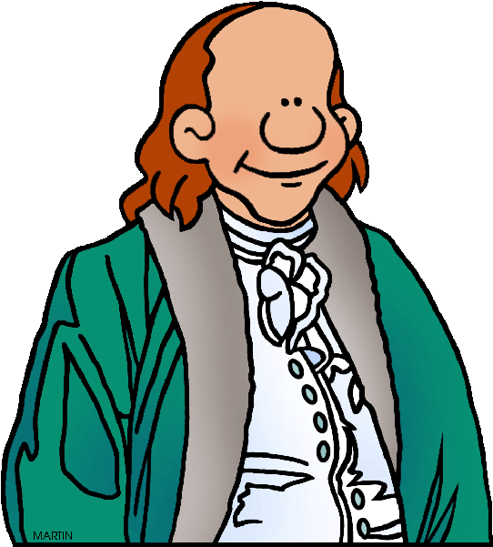 Famous People From Massachusetts - Benjamin Franklin Clip Art - Png ...