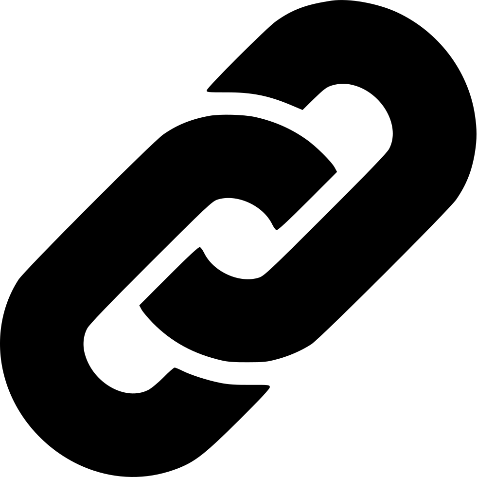 Svg Link Chain Svg Black And White Library Clipart - Full Size Clipart ...