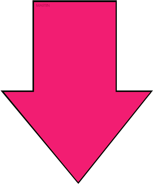 Pink Arrow Clipart - Full Size Clipart (#888750) - PinClipart