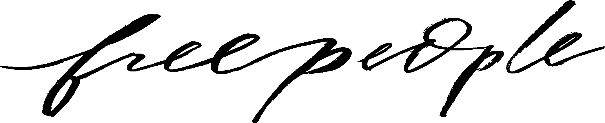 Free People - Free People Clothing Logo Clipart - Full Size Clipart ...