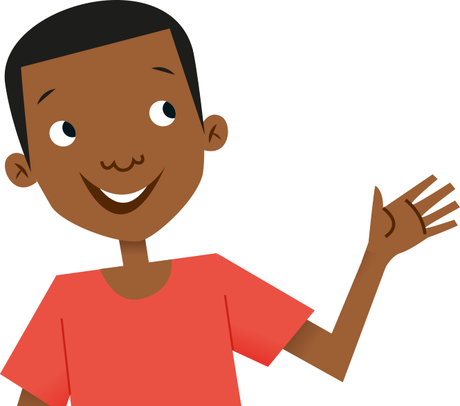 Country Clipart African Child - Kid Waving Hello Clipart - Png Download ...