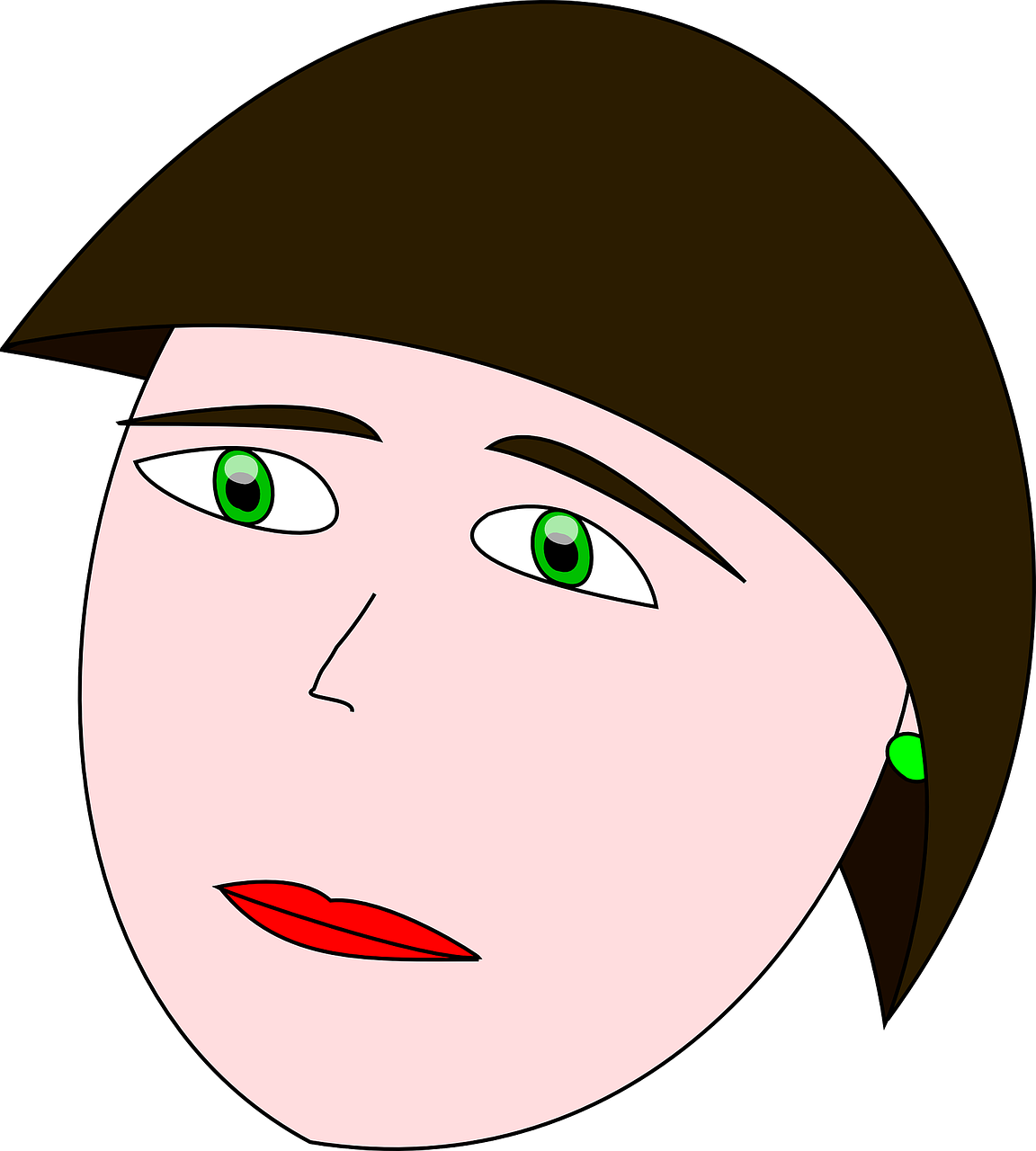 Free Vector Head1 Clip Art - Clip Art - Png Download - Full Size ...