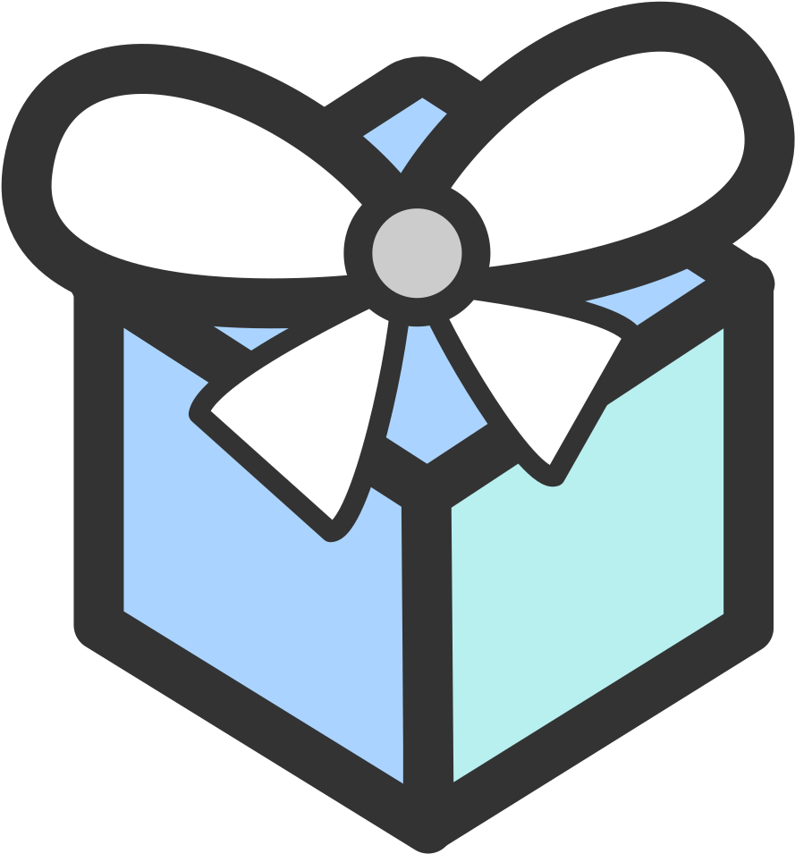 Blue Present Clipart - Png Download - Full Size Clipart (#98035 ...