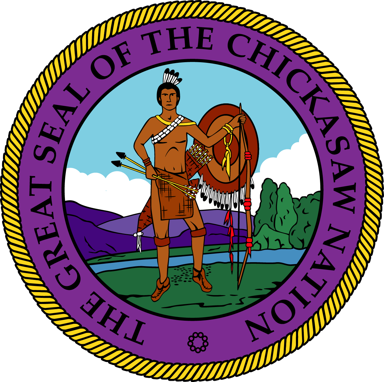 Download Vector Free Download Chickasaw Nation Wikipedia - Great Seal ...