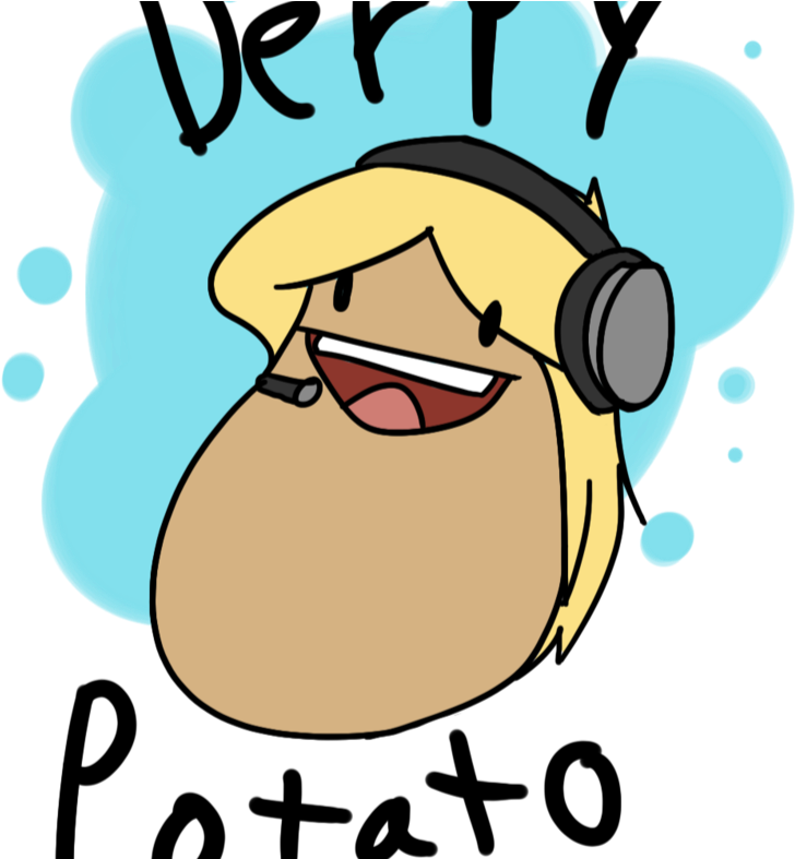 Derpy Potato Clipart - Full Size Clipart (#901529) - PinClipart